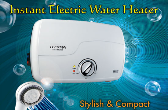 Electric Water Heater Lecston EL-212-White